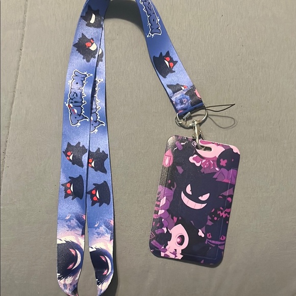 Pokemon | Accessories | Pokmon Gengar Nintendo Lanyard And Id Card ...